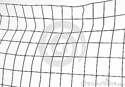 Steel Square Grid Isolated On White Sky Background. Grid On A White ...