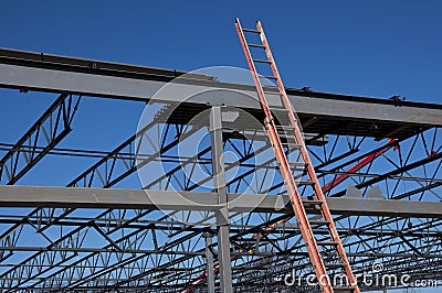 Steel Structure And Ladder Stock Image | CartoonDealer.com #21685501