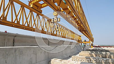 This is the Steel Structure of a Launcher Gantry that Will Be Used for ...