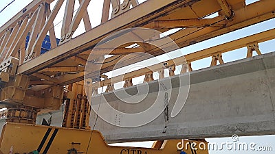 This is the Steel Structure of a Launcher Gantry that Will Be Used for ...