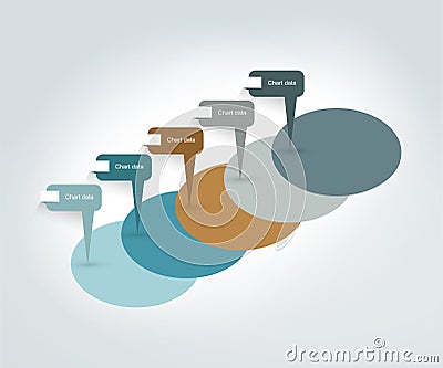 Step By Step Template. Numbered Chart. Cartoon Vector | CartoonDealer ...