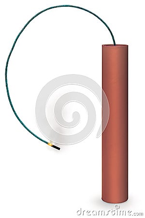Stick Of Dynamite Royalty-Free Stock Image | CartoonDealer.com #1142380