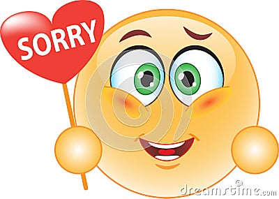 Smiley, An Apology. Stock Photos - Image: 29700563