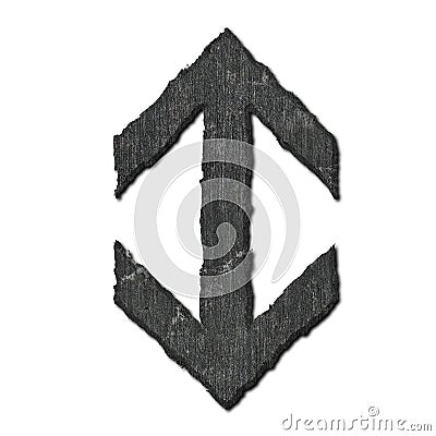 Stone Arrow Royalty-Free Stock Photo | CartoonDealer.com #35994723