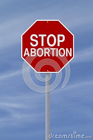 Stop Abortion Stock Image | CartoonDealer.com #33829441