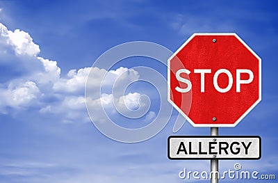 Stop Allergy Royalty-Free Stock Photo | CartoonDealer.com #54470133