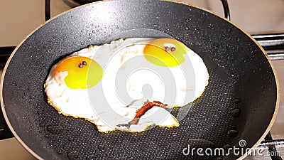 Stop Motion Animation of a Funny Scrambled Egg Talking and Moving Its ...