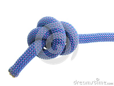Stopper Knot In Climbing Rope Royalty Free Stock Image - Image: 2976546