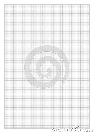 Millimeter Paper A4 Format Vector Illustration On White Background ...