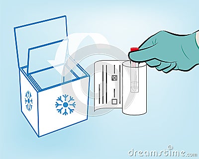 9-Storage De Specimen With Sheet Cartoon Vector | CartoonDealer.com ...