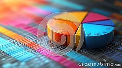 Strategic Business Plan With Pie Chart And Bar Graphs Stock Photography ...