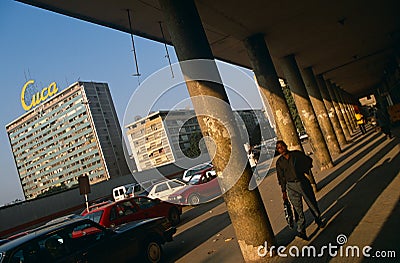 A Street Scene In Luanda, Angola. Editorial Photo | CartoonDealer.com ...