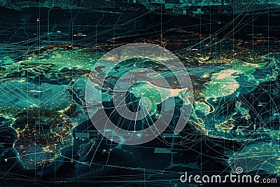 In This Striking Satellite Image Of The Earth, Data Visualizations ...