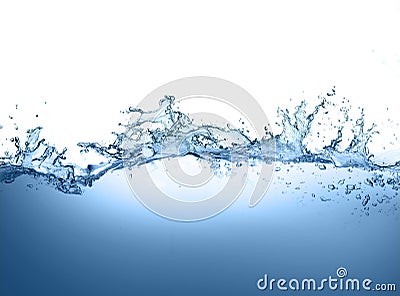 Strong Water Splashing Royalty Free Stock Images - Image: 21487559