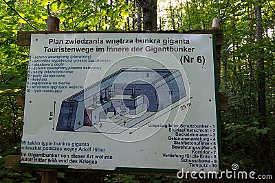 Map Of The Mamerki Bunker Editorial Photo | CartoonDealer.com #179787821