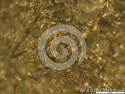 Structure Of Titanium Under A Microscope. Royalty-Free Stock Image ...