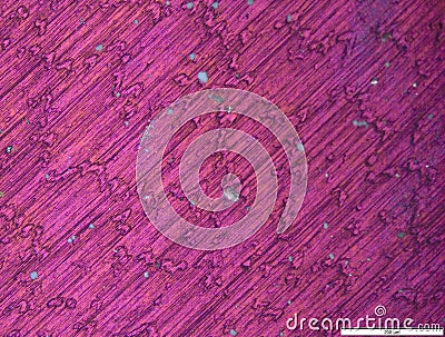 Structure Of Titanium Under A Microscope. Royalty-Free Stock Photo ...