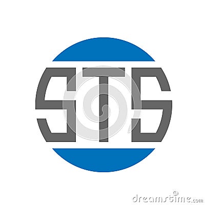 STS Letter Logo Design On White Background. STS Creative Initials ...
