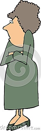 Stubborn Woman Royalty Free Stock Images - Image: 429219