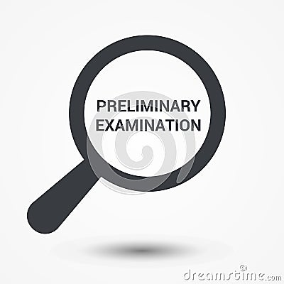 Studying Concept: Magnifying Optical Glass With Words Preliminary ...