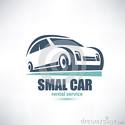 Stylized Symbol Of Midget Car Cartoon Vector | CartoonDealer.com #108704649