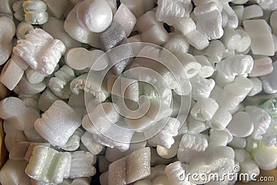 Styrofoam Packing Pieces Stock Photography - Image: 5758502