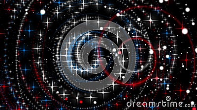 Subatomic World in a Futuristic Animation Stock Footage - Video of ...