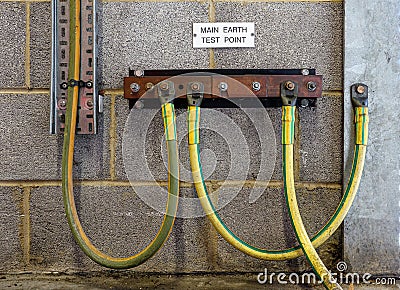 Substation Main Earth Test Point Royalty-Free Stock Photo ...