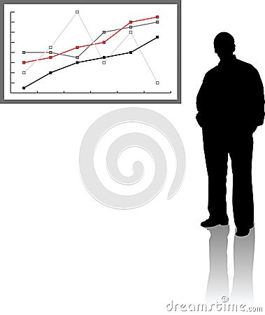 Success Graphic Man Stock Photography - Image: 5870112