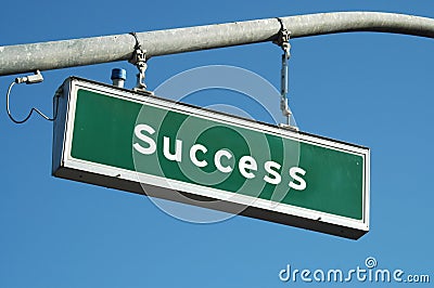 Success Sign Stock Image - Image: 331821