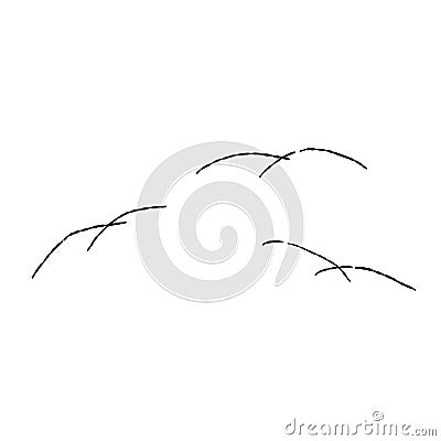 The Sum Pattern Line Drawing Illustration Cartoon Vector ...