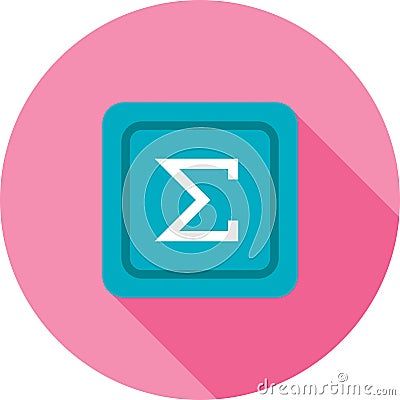 Summation Symbol Cartoon Vector | CartoonDealer.com #101087433