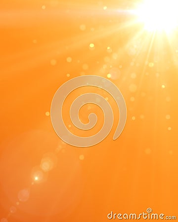 Sunny rays stock illustration. Illustration of background - 4407348