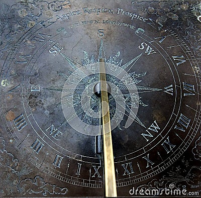 Sun Clock (sun Dial) Royalty Free Stock Photo - Image: 234805