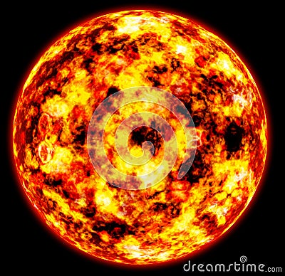 Sun Close-up Stock Photos - Image: 7440403