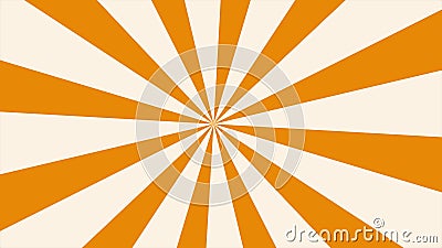 Sun Rays Rotates on the White Background.2d Cartoon Sun Light ...