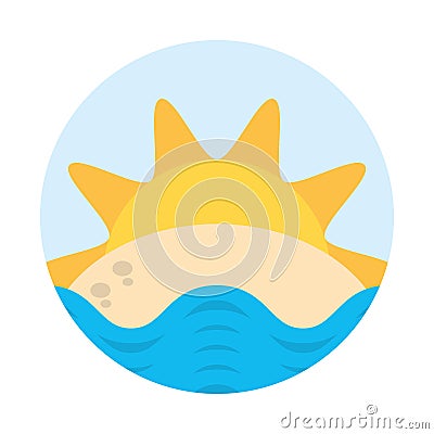 Retro Grunge Palms Icon Isolated on White Stock Illustration ...