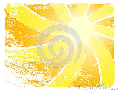 Sun Vector Background Royalty Free Stock Photo - Image: 19395605