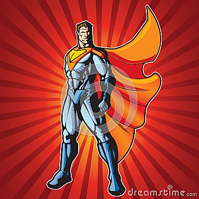 Super Human Man 3 Stock Photos - Image: 20450843