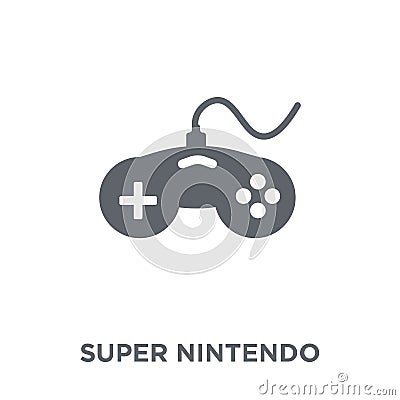 Super Nintendo Icon From Arcade Collection. Vector Illustration ...