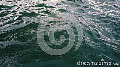 Disturbed sea surface. stock video. Video of tranquil - 247675545