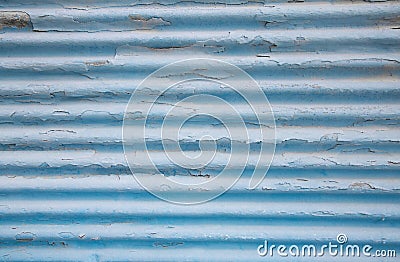 Surface of an old painted blue tin background with panels. - Stock ...