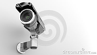 Surveillance Camera, Loop Animation Stock Footage - Video of private ...