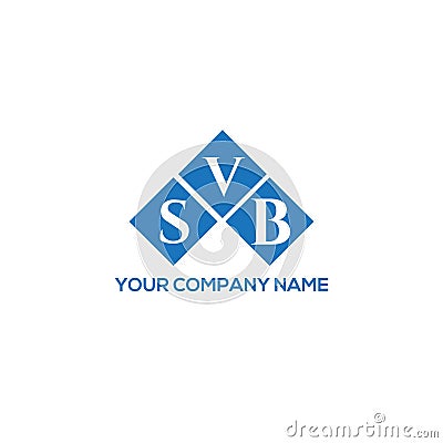 SVB Letter Logo Design On White Background. SVB Creative Initials ...