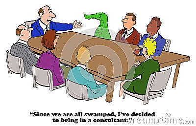 Swamped At Work Stock Photo | CartoonDealer.com #74606544