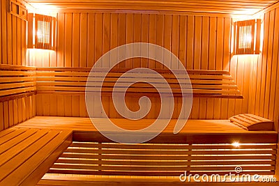 Sweating Room In Sauna Stock Image - Image: 7872111