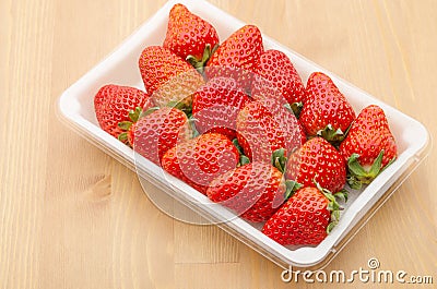 Sweet Strawberry In Package Royalty Free Stock Images - Image: 36601519