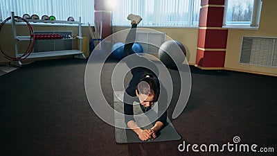 Swing Feet. Exercise for the Beautiful Round Shape of the Buttocks ...