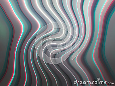 Swirl Grey Lines Chromatic Aberration Illustration Background ...