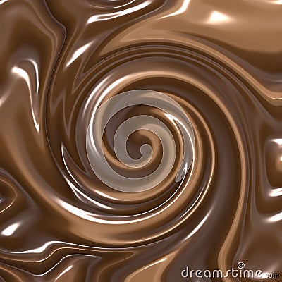 Swirling Chocolate Stock Images - Image: 13545634